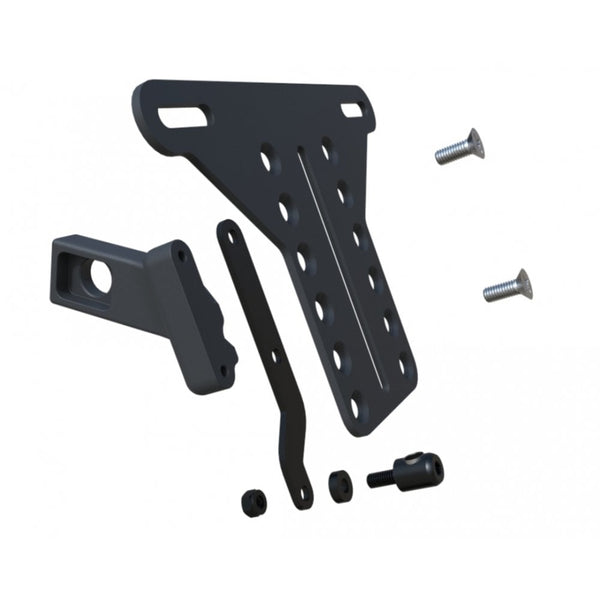 Motone Sidekick (Axle-Mount) Side Mount Number Plate Kit (Tail Light M ...